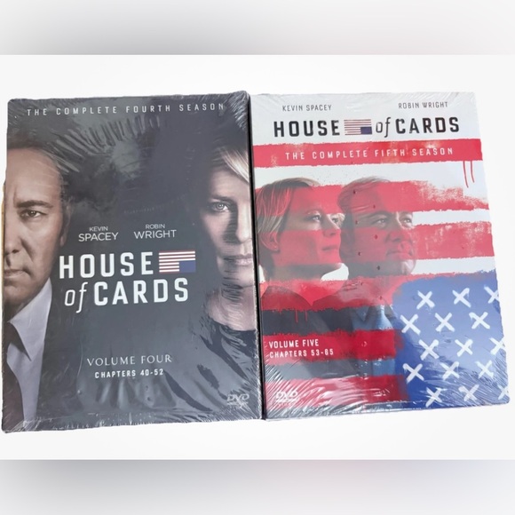 Media | House Of Cards The Complete Forth And Fifth Season Dvd Boxed ...